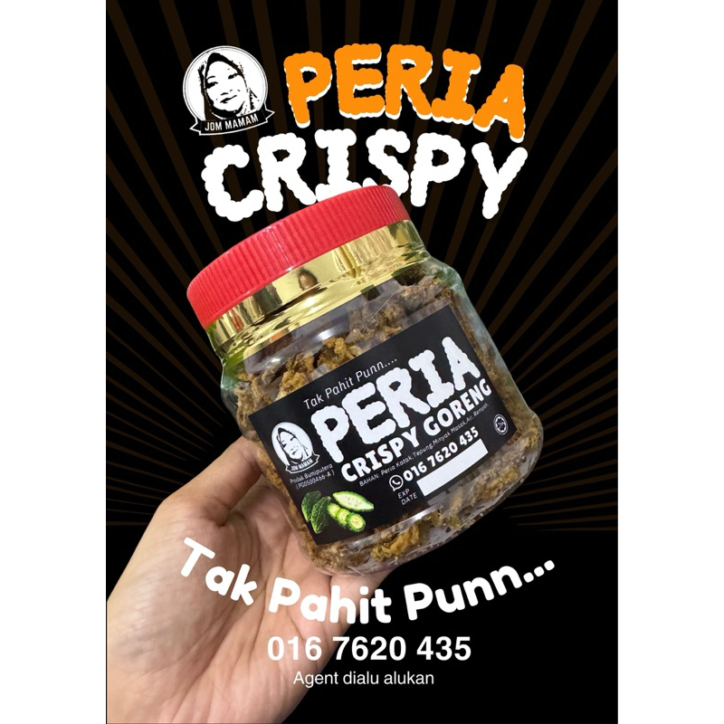 PERIA CRISPY KEREPEK PERIA RANGUP TAK PAHIT | Shopee Malaysia