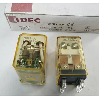IDEC Intermediate Relay RM2S-UL 8pin relays with OMRON PYF08A-E MY2 ...