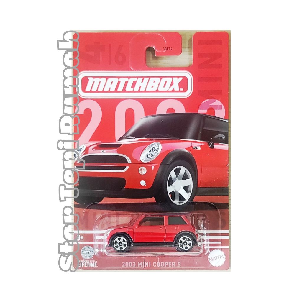 Matchbox 2003 Mini Cooper S [MBX Series] | Shopee Malaysia