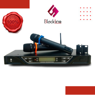 BLACKLINE UR28H UHF DUAL CHANNEL WIRELESS MICROPHONE | Shopee Malaysia