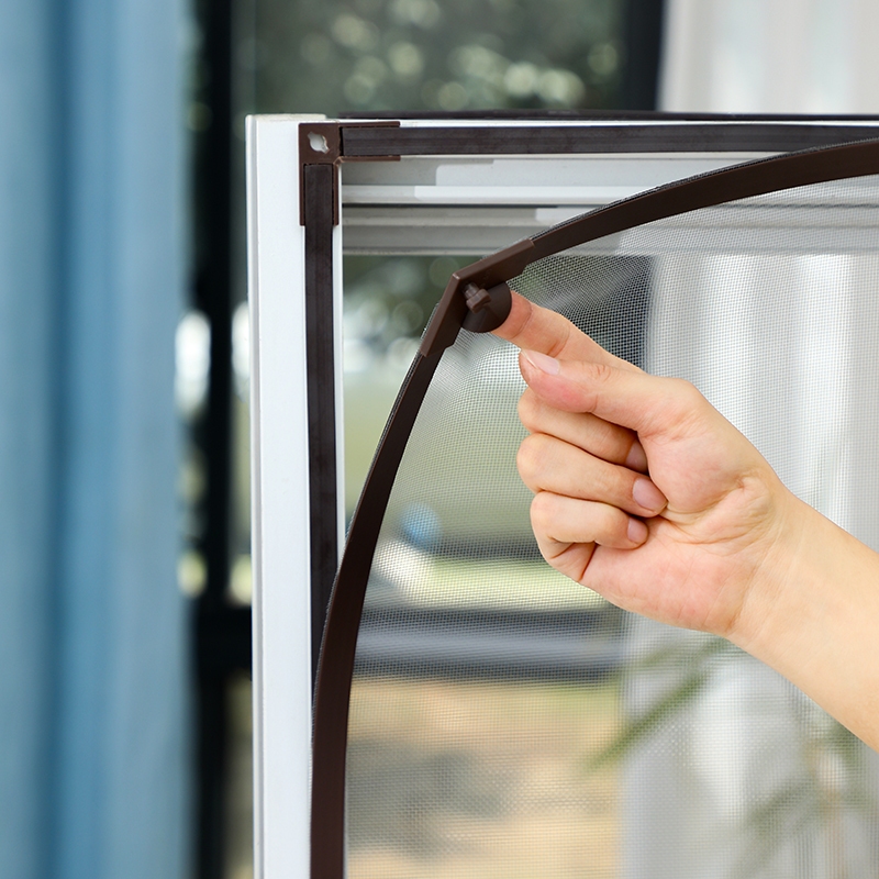 (Full set) can cut magnetic mosquito net window DIY anti-insect screen ...