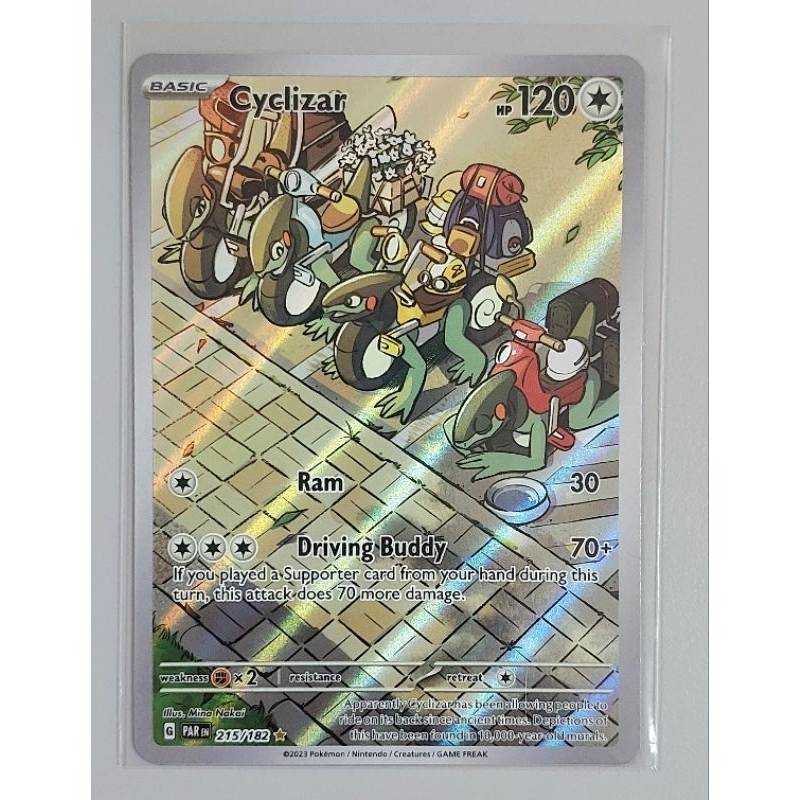 Pokemon TCG - Cyclizar - Paradox Rift | Shopee Malaysia