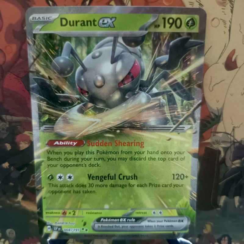 Durant ex - 004/191 - Ultra RareScarlet & Violet: Surging Sparks ...