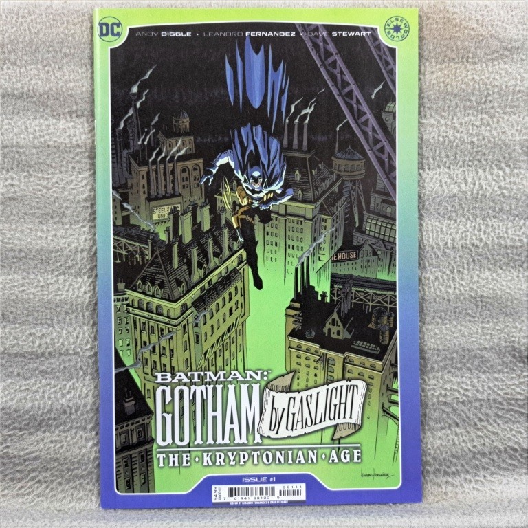 Batman: Gotham by Gaslight the Kryptonian Age #1 (DC Comics) Andy Diggle, Leandro Fernandez ...