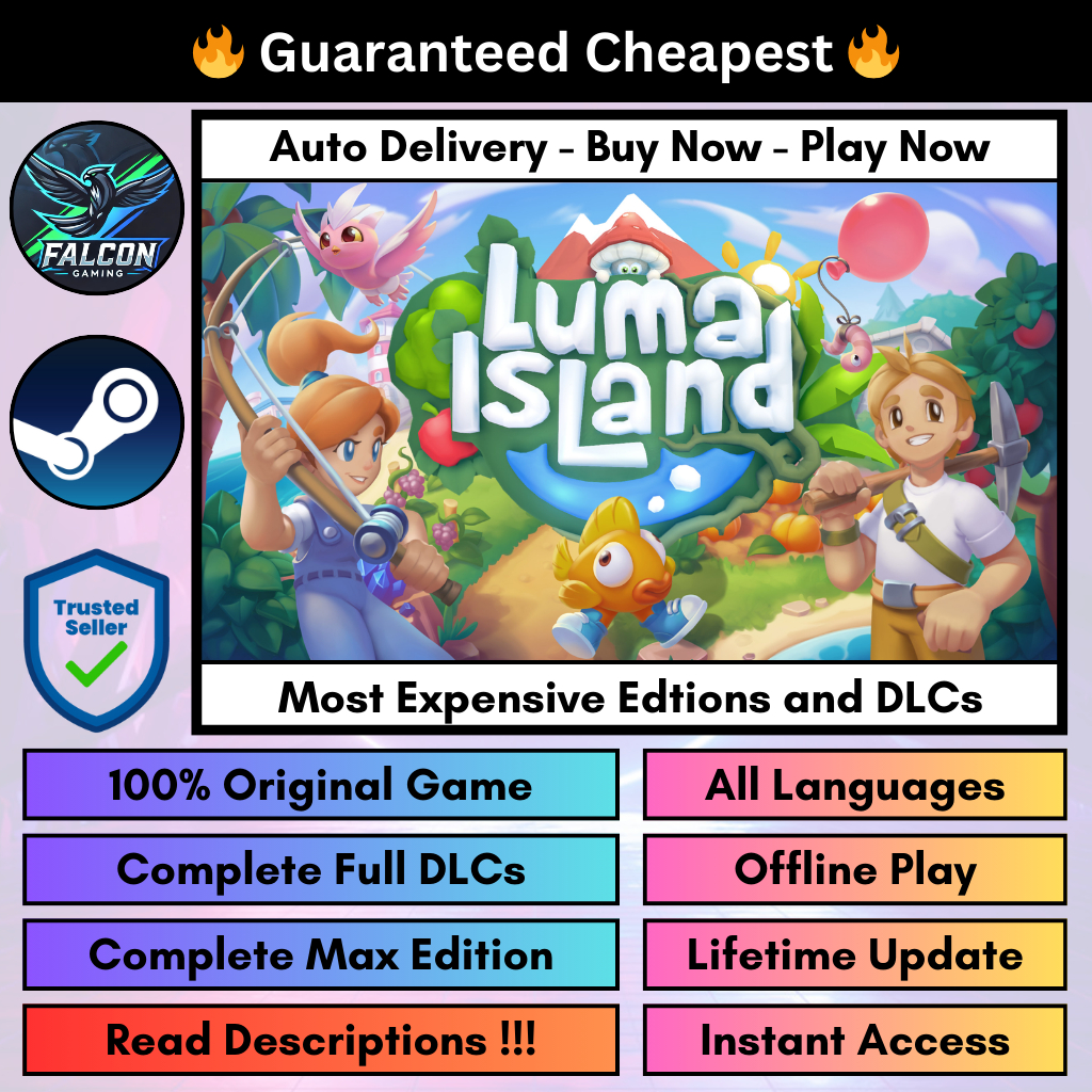 Luma Island [Auto Delivery] [Full DLC] [Steam Offline] PC Game Falcon ...