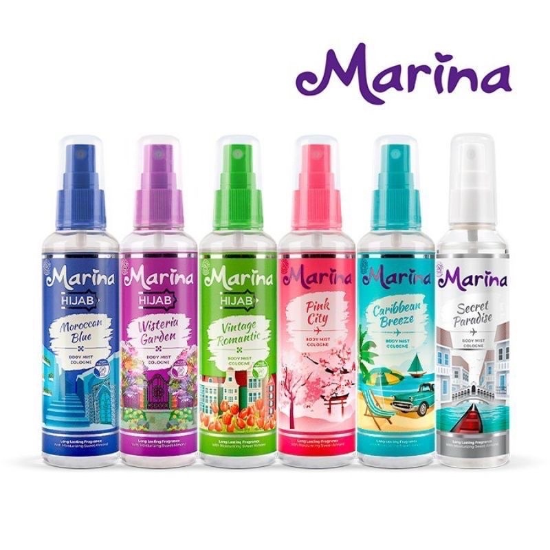 [READY STOCK] MARINA BODY & HAIR MIST 100ML | Shopee Malaysia