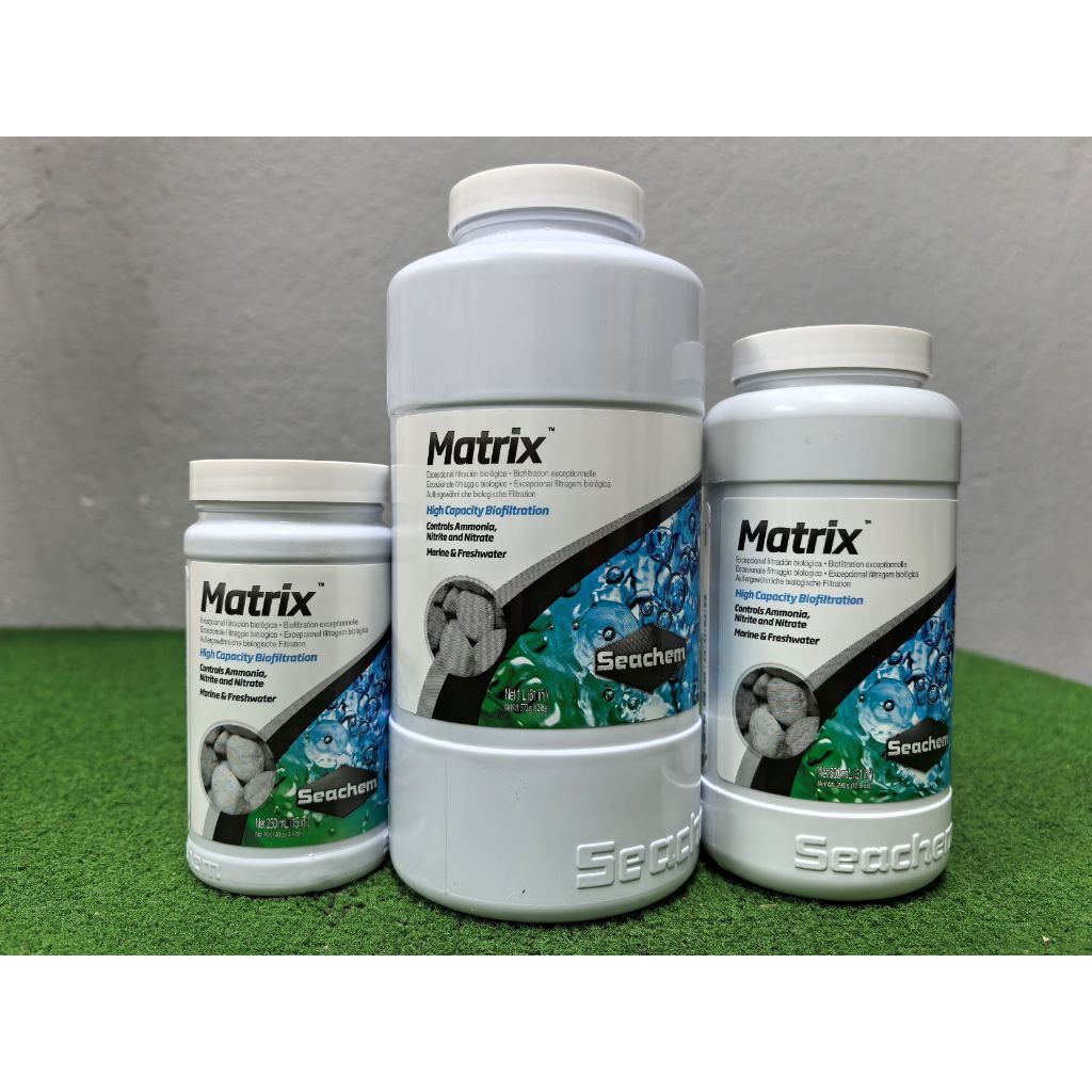 Seachem Matrix (250ml/ 500ml/ 1L). Premium High Porosity Big Surface ...
