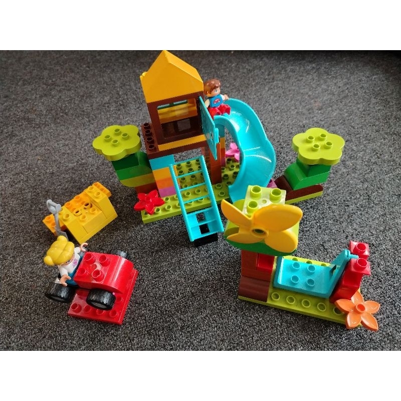 preloved Lego Duplo Large Playground Brick Box | Shopee Malaysia
