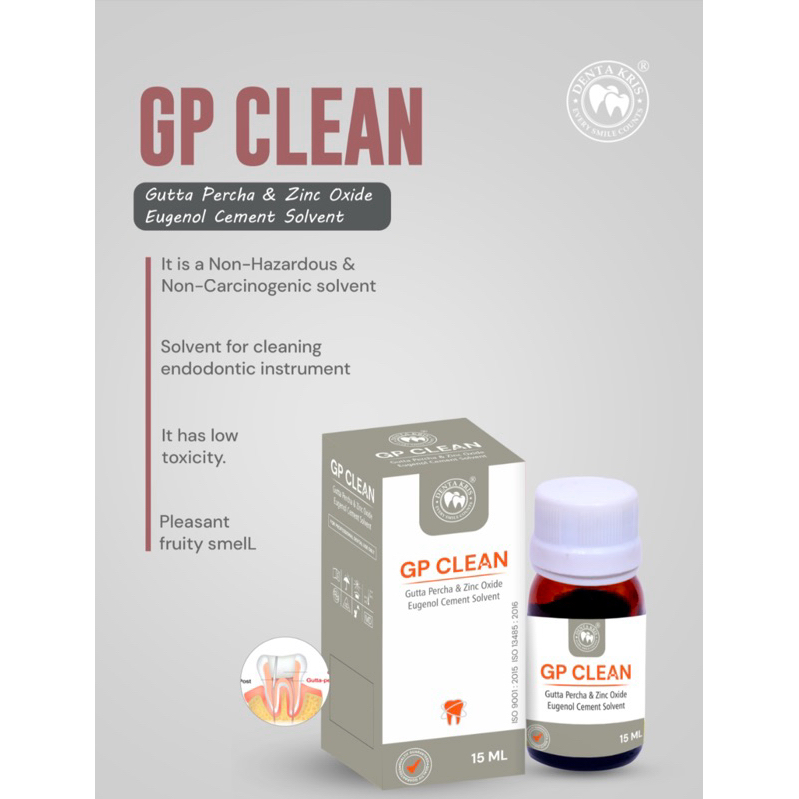 GUTTA PERCHA SOLVENT 15ML (GP CLEAN) 11/2027 | Shopee Malaysia