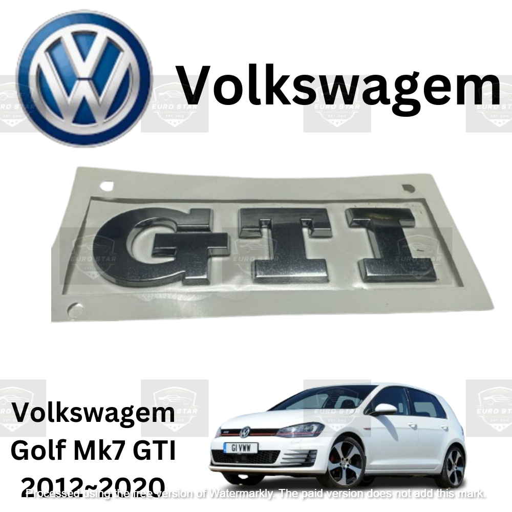 Volkswagen ( Golf / GTI /MK7 ) Trunk logo GTI | Shopee Malaysia