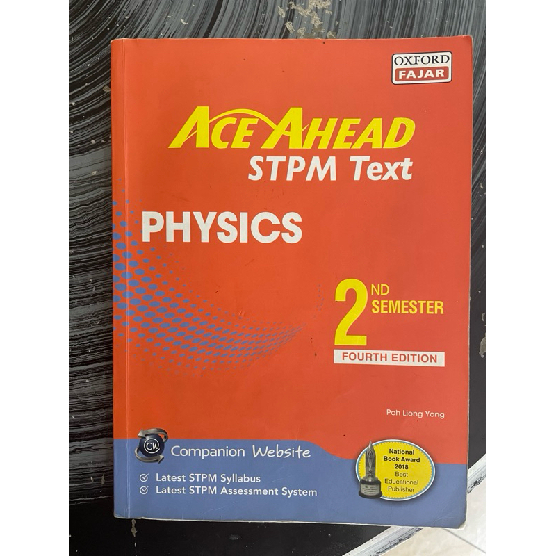 Used Ace Ahead STPM physics Sem 2 Third Edition | Shopee Malaysia