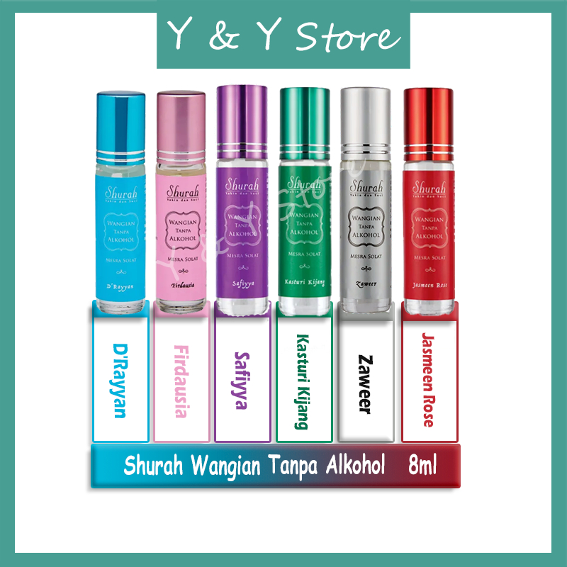 Shurah Wangian Tanpa Alkohol - 8ml | Shopee Malaysia