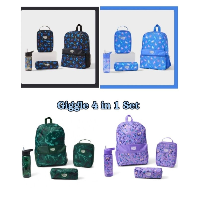 💯 original Smiggle Giggle 4 in 1 Set | Shopee Malaysia