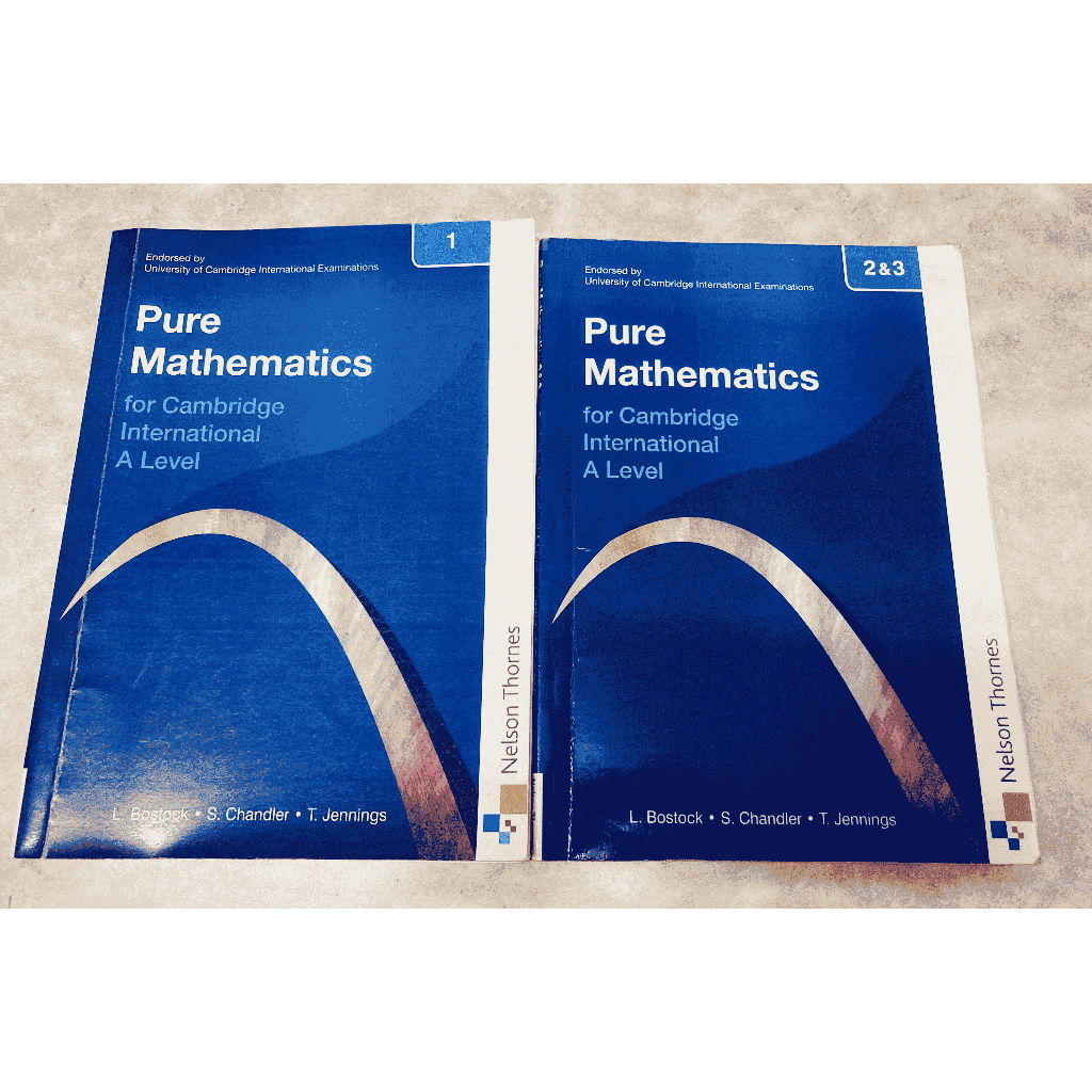 PURE MATHEMATICS FOR CAMBRIDGE INTERNATIONAL A LEVEL 1, 2, 3 books ...