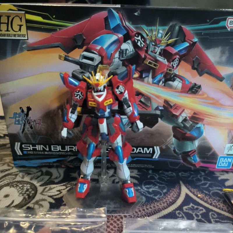 HG SHIN BURNING GUNDAM assembled | Shopee Malaysia