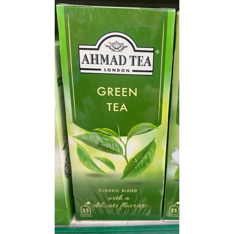 AHMAD TEA GREEN TEA TEH HIJAU 25 UNCANG | Shopee Malaysia