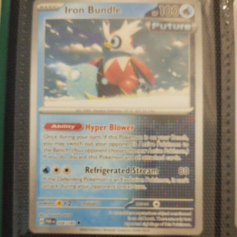 Original Pokémon TCG - Iron Bundle 056/182 paradox rift | Shopee Malaysia