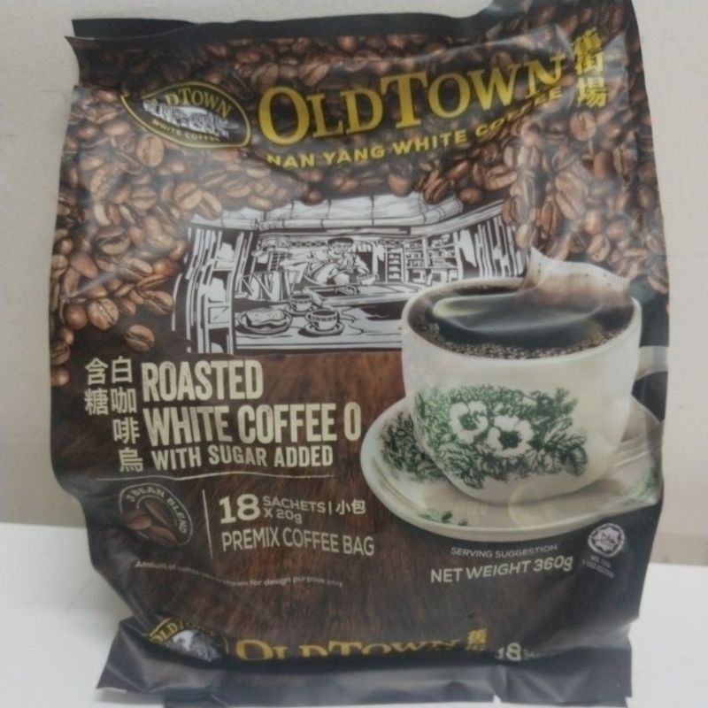 Kopi Segera Roasted White Kopi O With Sugar Oldtown Nanyang 18s x 20g ...