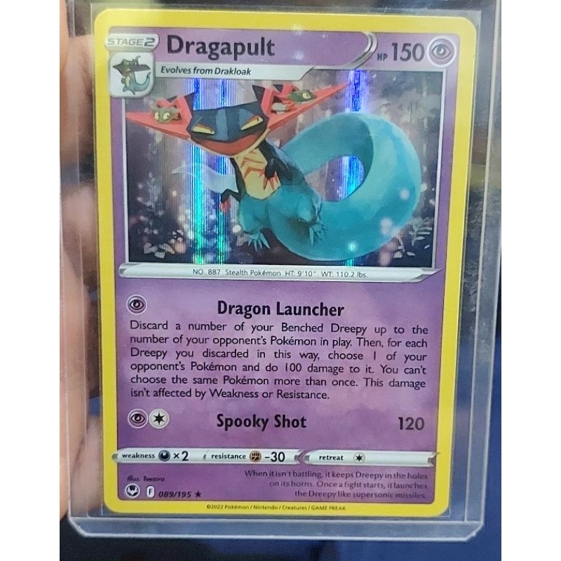 Pokemon TCG - Dragapult Holo Card | Shopee Malaysia