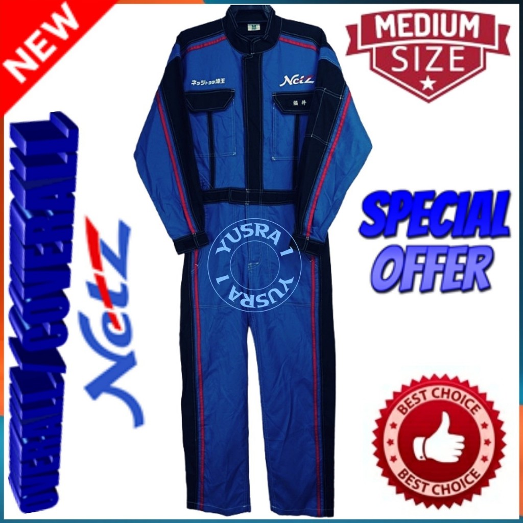 💥NEW💥💥Overall/Coverall/Baju Mekanik/All In One/Jumpsuit💥 | Shopee Malaysia
