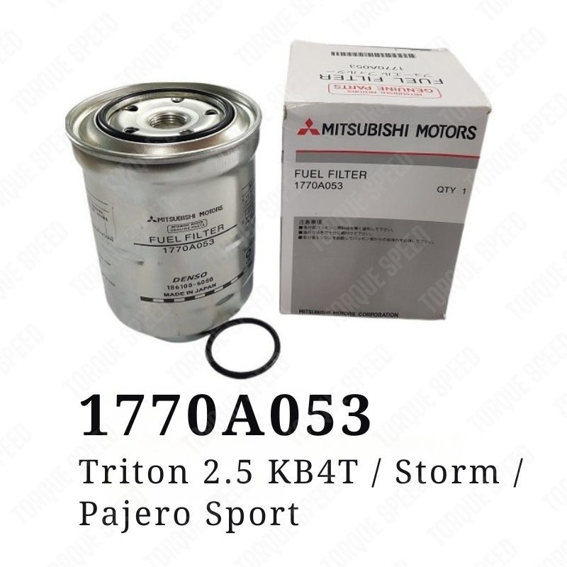 Mitsubishi Fuel Filter Diesel 1770A053 Triton KB4T Storm Pajero Sport ...