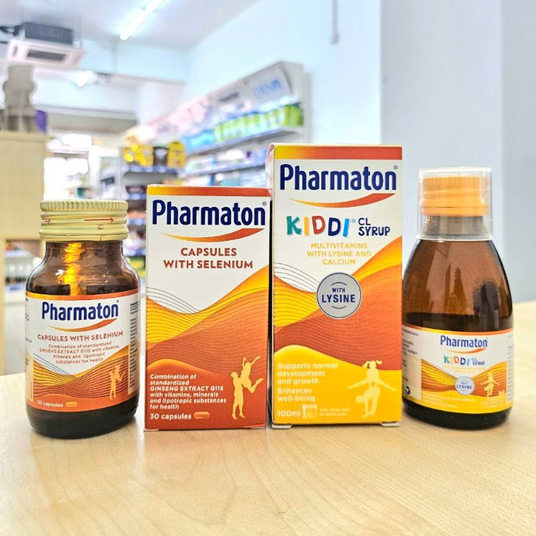 [PHARMATON] Multivitamin Capsule with Selenium Adult/Multivitamin Syrup ...