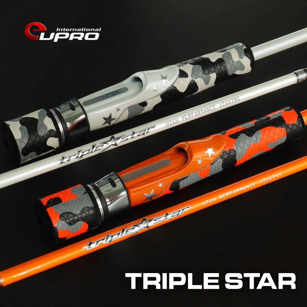 Eupro Triple Star (Spinning/Overhead Rod) | Shopee Malaysia