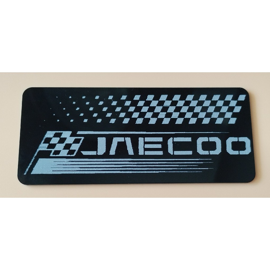 jaecoo emblem j7 chequered flag black new | Shopee Malaysia