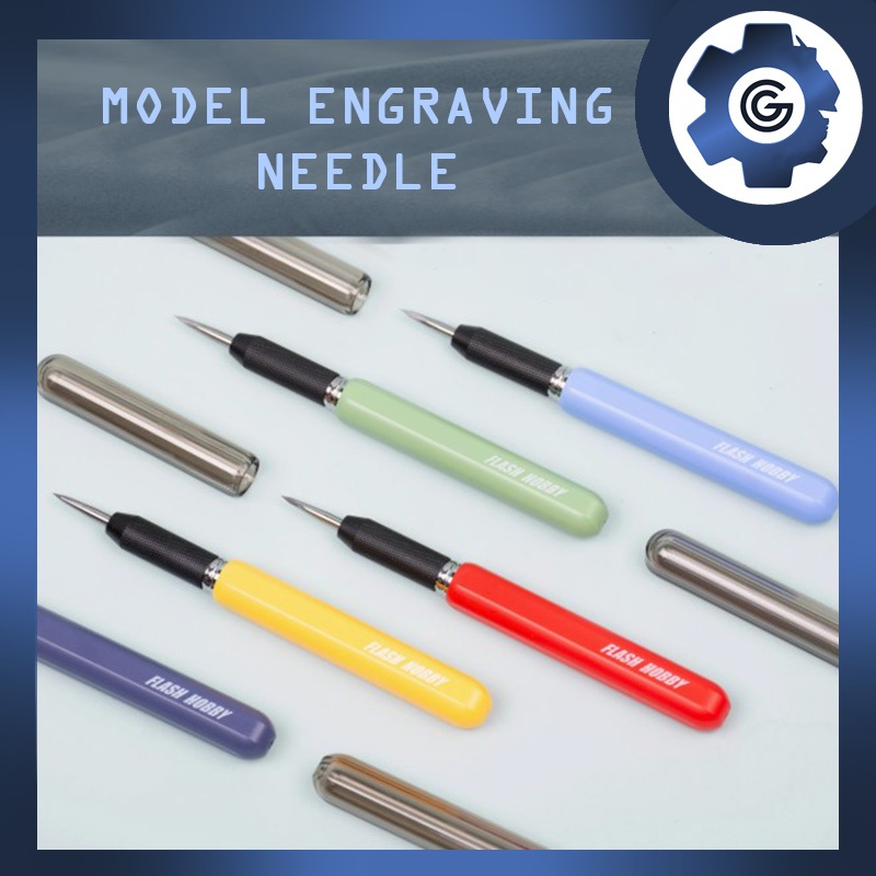 Flash Lightning Scribing Needle Model Curve Tungsten Steel Gundam ...