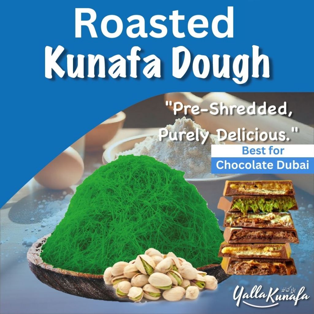 500g / 1 Kg Blue Berry Roasted Kunafa Dough Delicious Taste by Yalla ...
