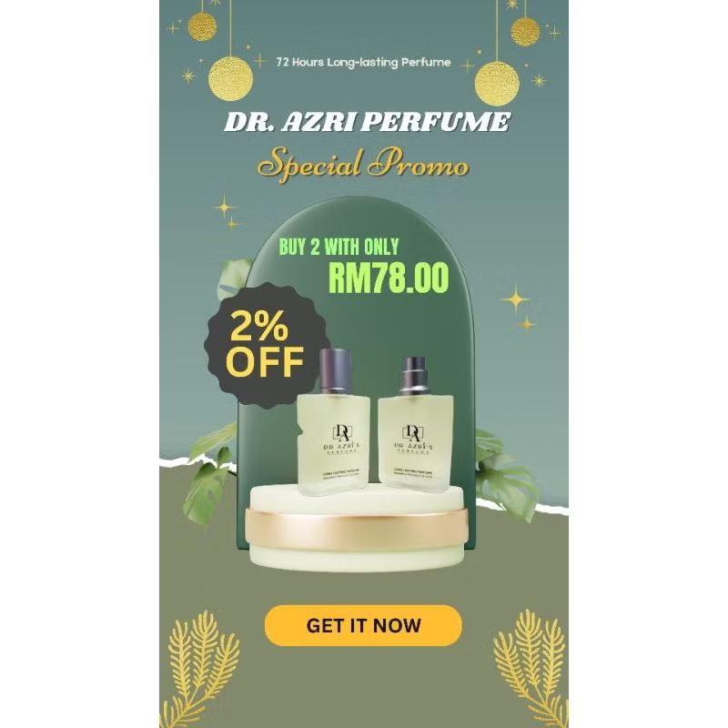 Dr. Azri's Perfume (Combo Jimat) - Ready Stock | Shopee Malaysia