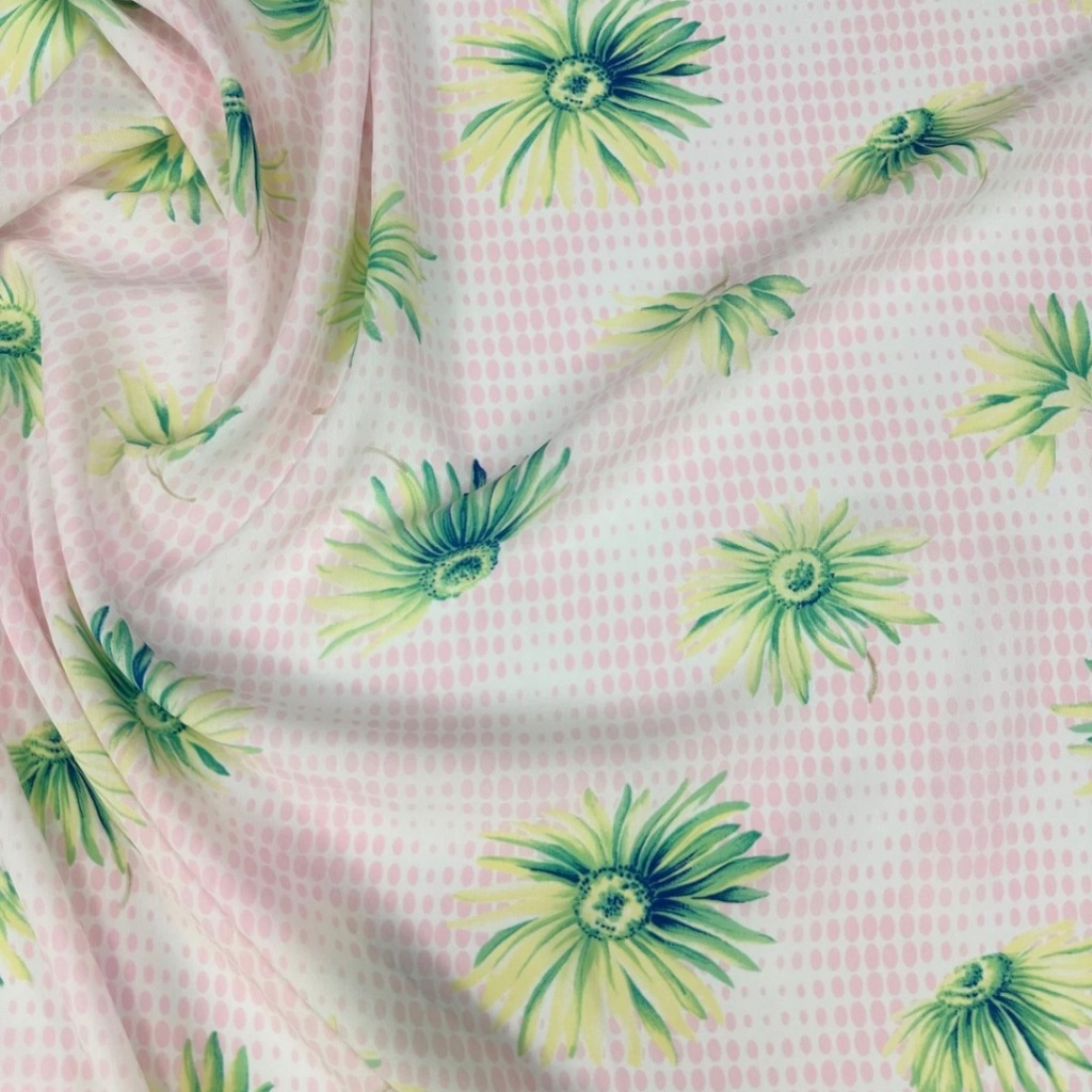 Kain Putih Bunga/Kain Pasang/Baju Kurung/Wanita Pakaian/Kain Corak ...