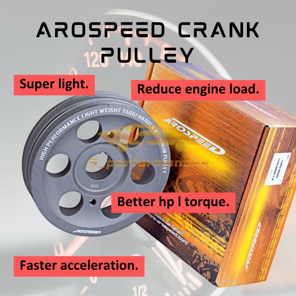 PERODUA Arospeed Crank Pulley Alza Axia Bezza Myvi | Shopee Malaysia