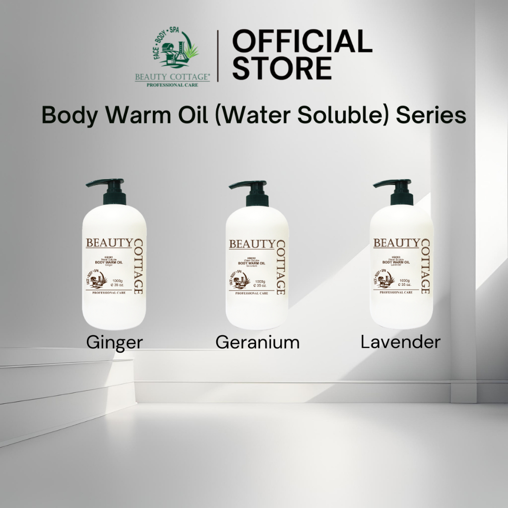 BEAUTY COTTAGE Body Warm Oil (Water Soluble) Series 身体温热油 (水溶性) 系列 ...