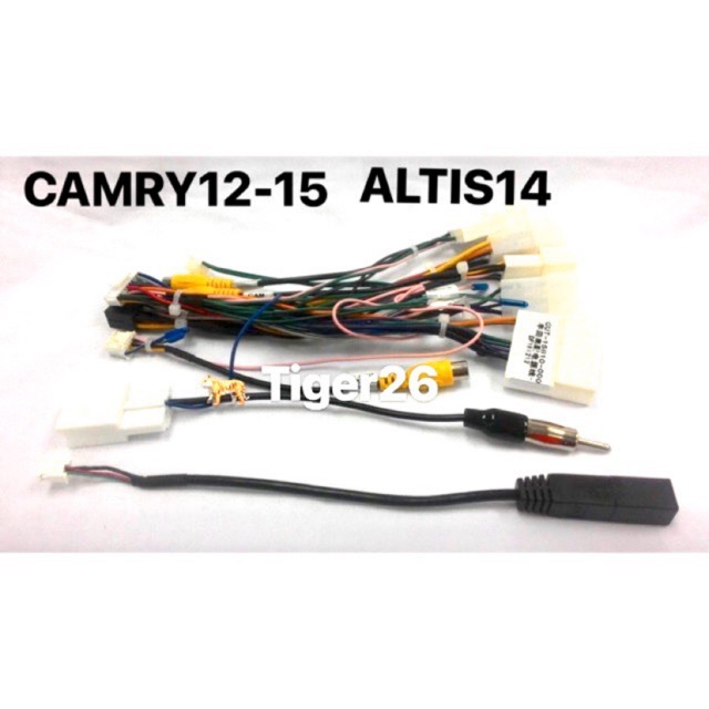 ANDROID PLAYER SOCKET TOYOTA CAMRY 2012-2015 / ALTIS 2014 / VIOS 2012 ...