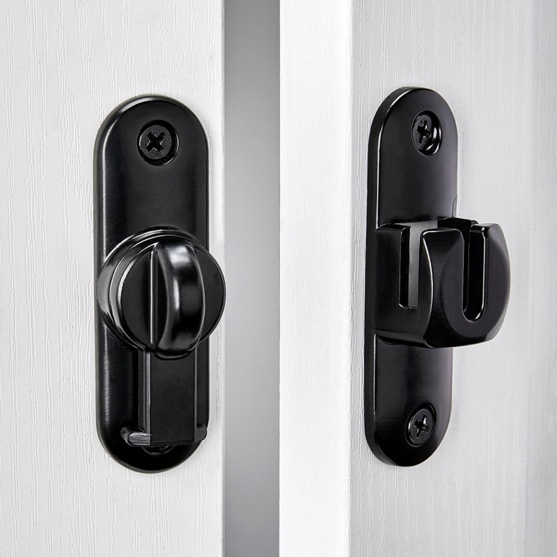 180 and 90 degree barn door lock Sliding Door Latch Flat Latch for ...