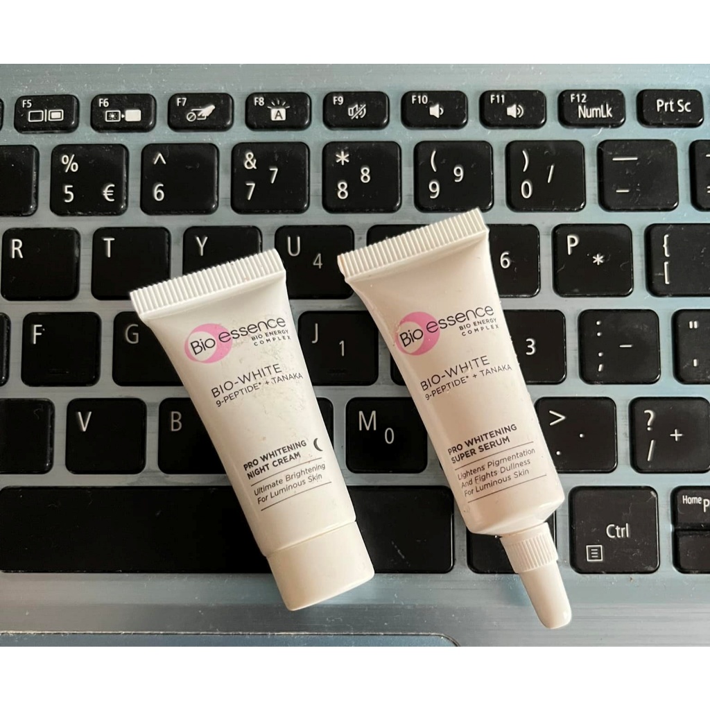 exp08/2025 Bio essence Bio White Super Serum Night Cream (trial/travel ...