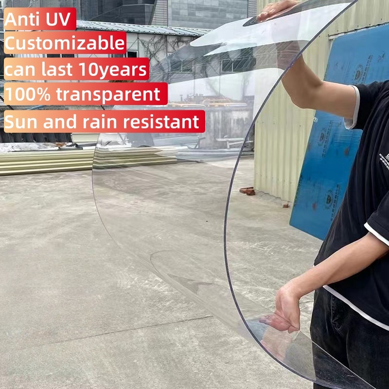 PC FLAT TRANSPARENT ROOF / ATAP CERAH LUTSINAR RATA 1mm POLYCARBONATE ...