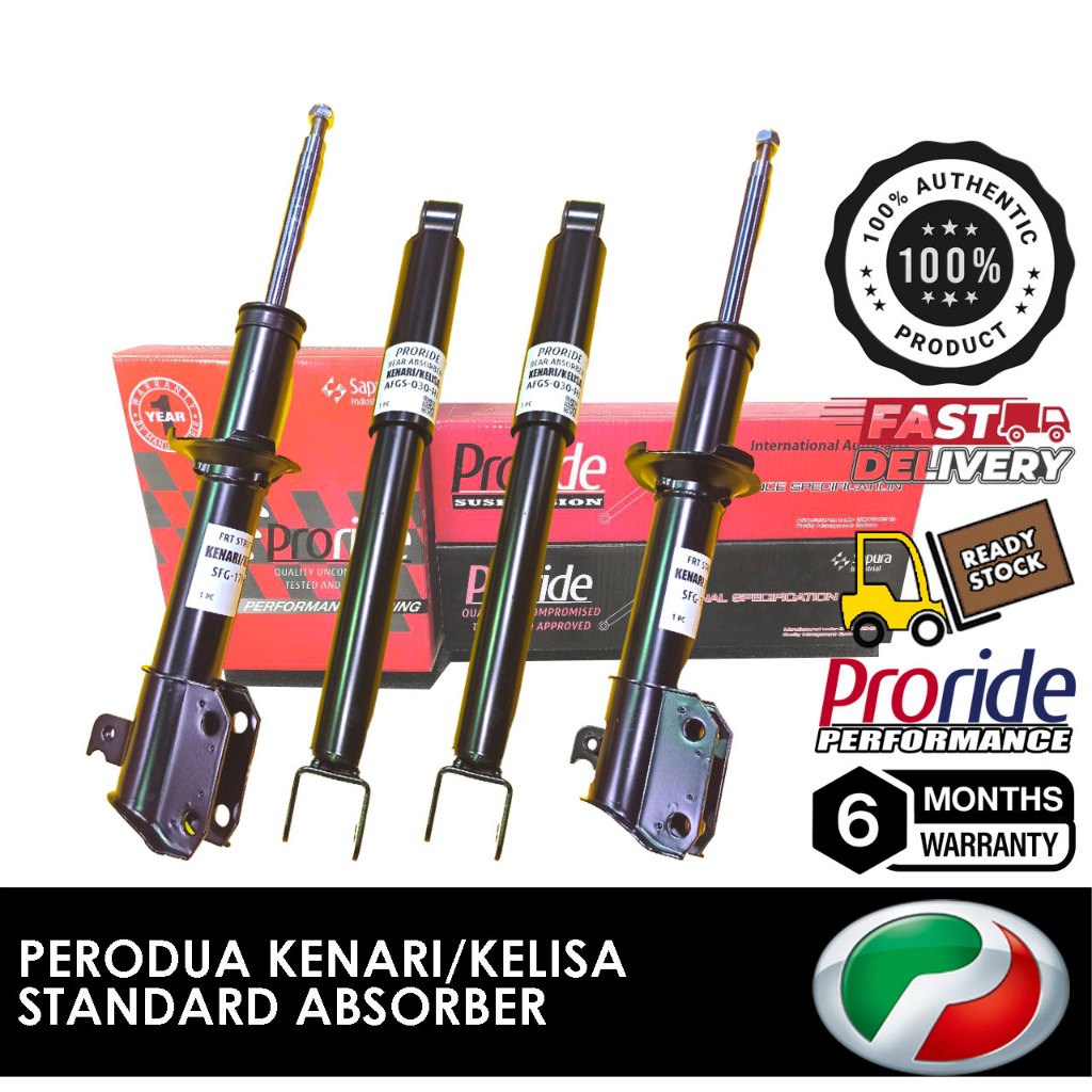 Proride Kenari Kelisa Kenari 1.0L Daihatsu Move L900 Mira L700 Absorber ...
