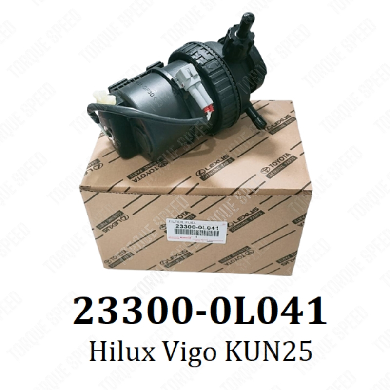 Toyota Fuel Filter Prime Hand Pump Housing 23300-0L041 Hilux Vigo KUN25 ...