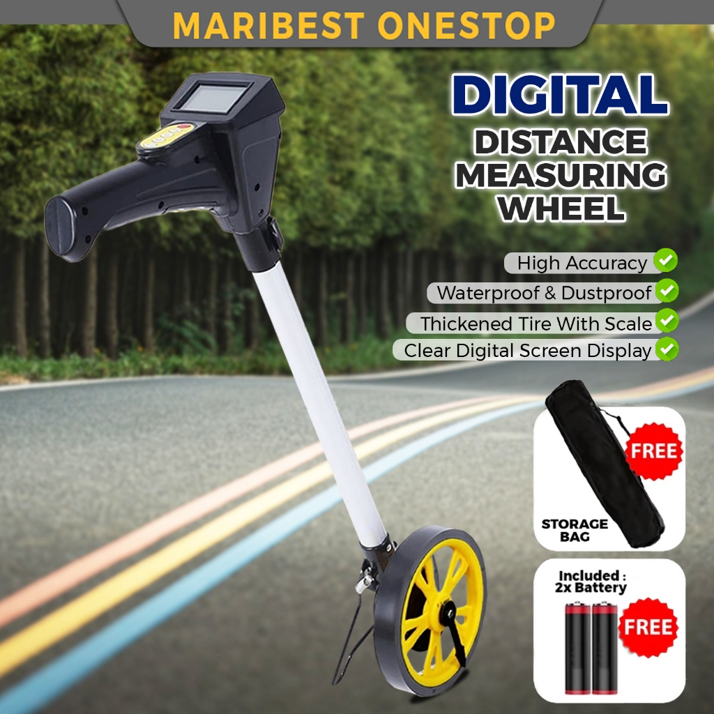 DIGITAL MEASURING WHEEL | Shopee Malaysia
