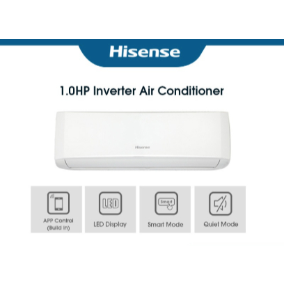 Hisense Standard Air Conditioner Aircond (1.0HP) R32 AN09CBG | AI09CBGS ...