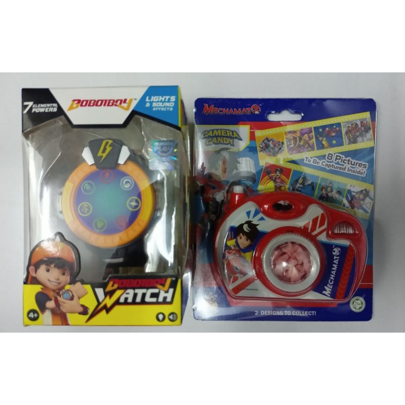 BoBoiBoy Watch Light & Sound Effect With Candy Camera | Shopee Malaysia