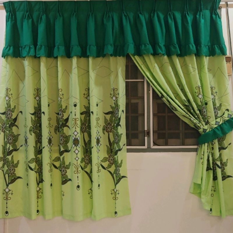 103 Langsir Pintu Bilik / 2 Panel / 3 Panel / Sliding Door | Shopee ...