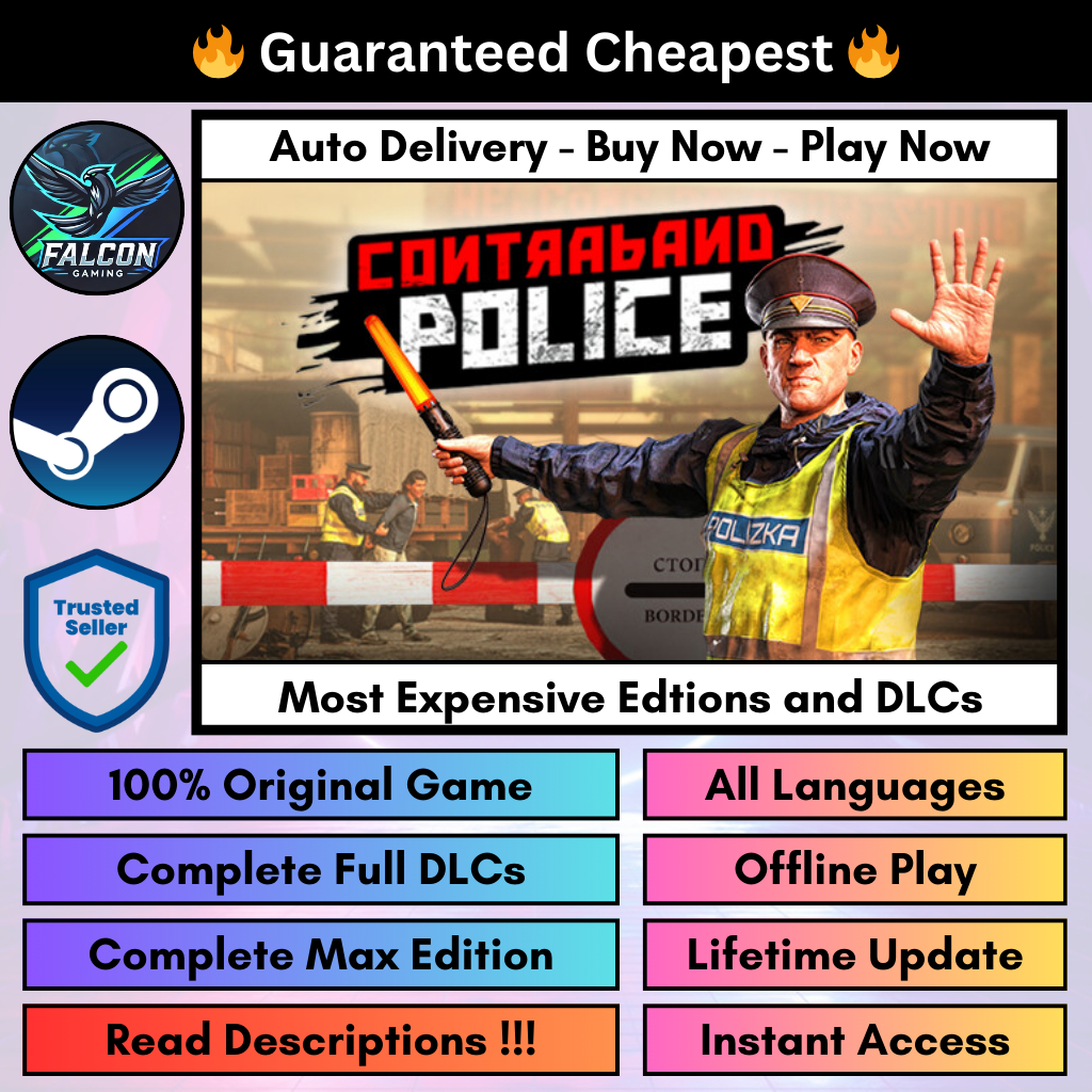 Contraband Police Steam [Auto Delivery] [Full DLC] [Steam Offline ...
