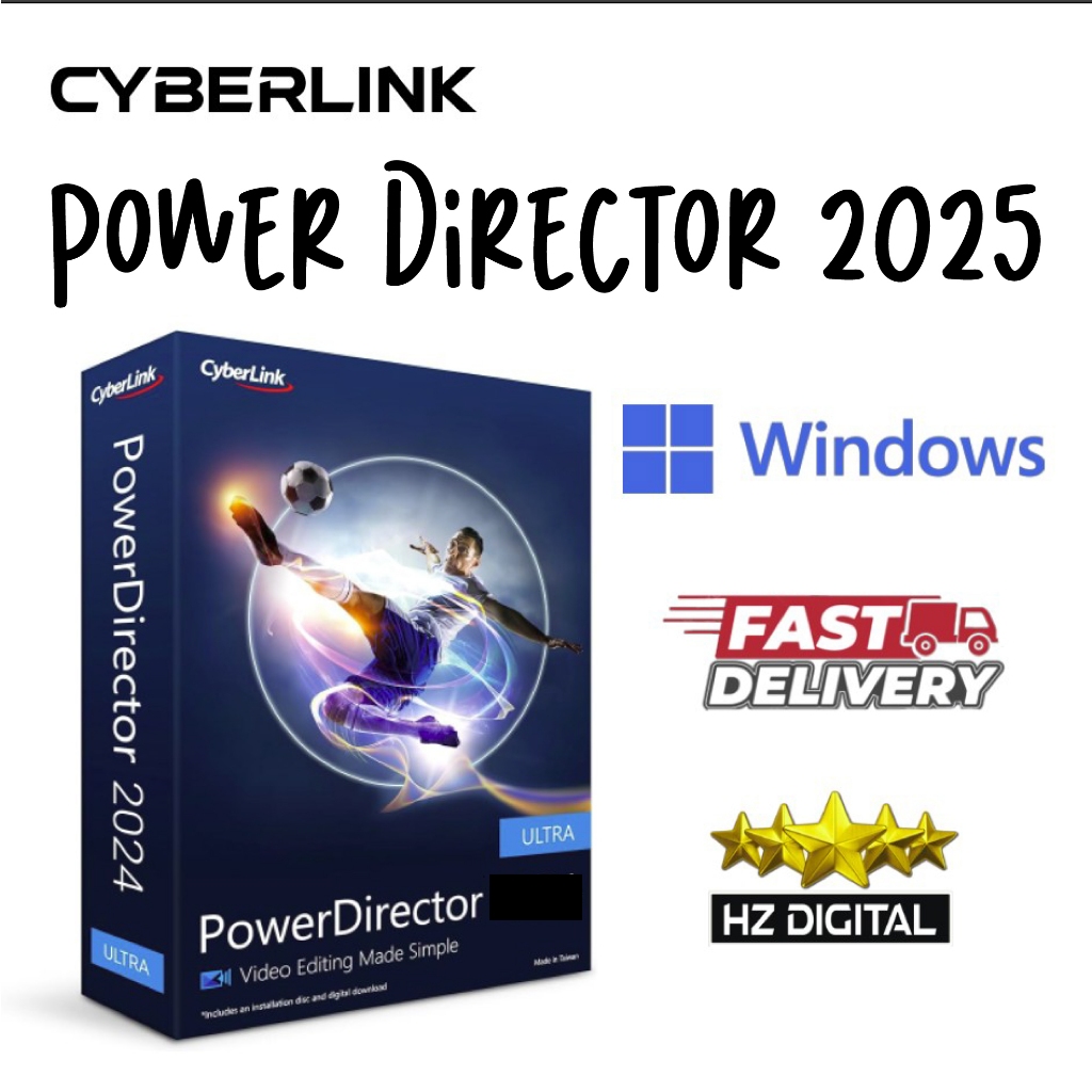 CyberLink PowerDirector Ultimate Latest 2024 | 2025 Video Editing ...