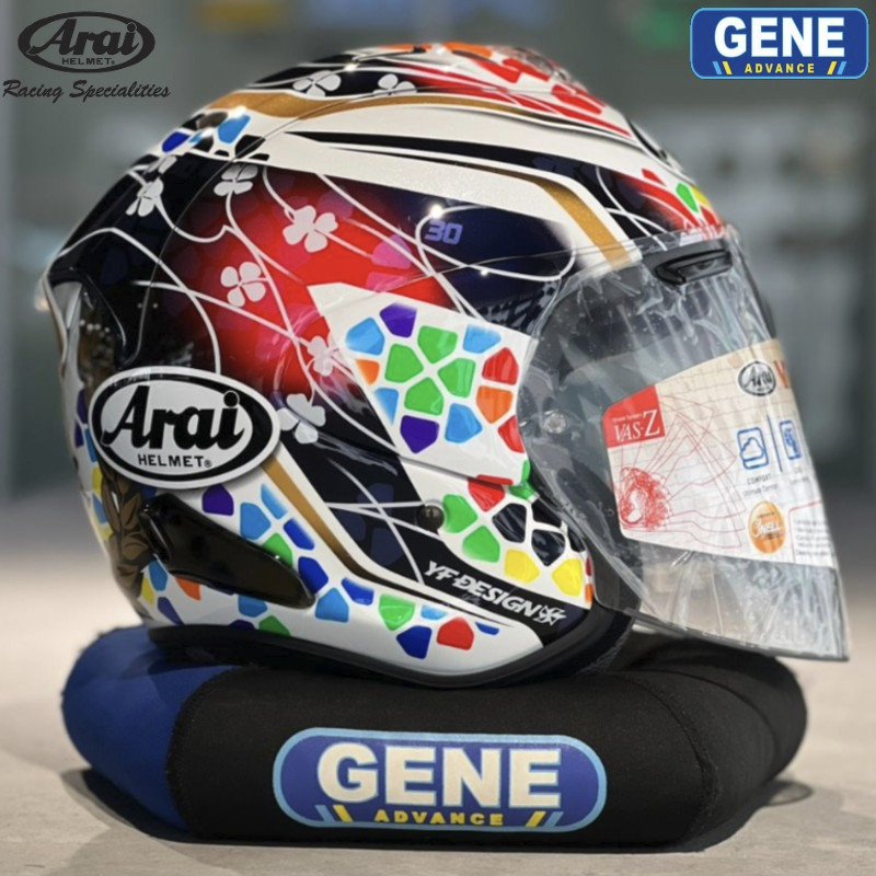 ARAI VZ RAM Nakagami GP2 Open Face Jet Helmet 100% Original From Authorized Dealer | Shopee Malaysia