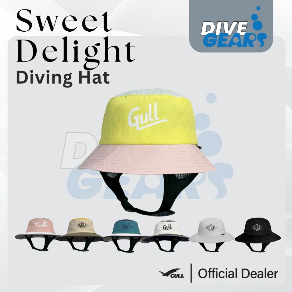GULL Diving Hat Sweet Delight Waterproof UV Protection Scuba Diving ...
