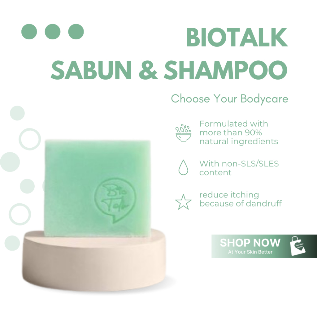BIOTALK SABUN SAMPO HERBAL - SABUN HERBA - SHAMPOO KELEMUMUR - ANTI ...