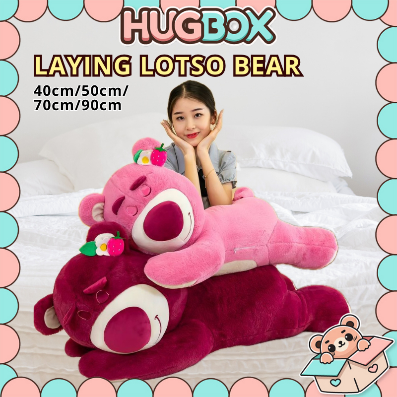 🌈HugBox Anak Patung Lotso Besar Teddy Bear Lotso Gift Lotso Bear ...